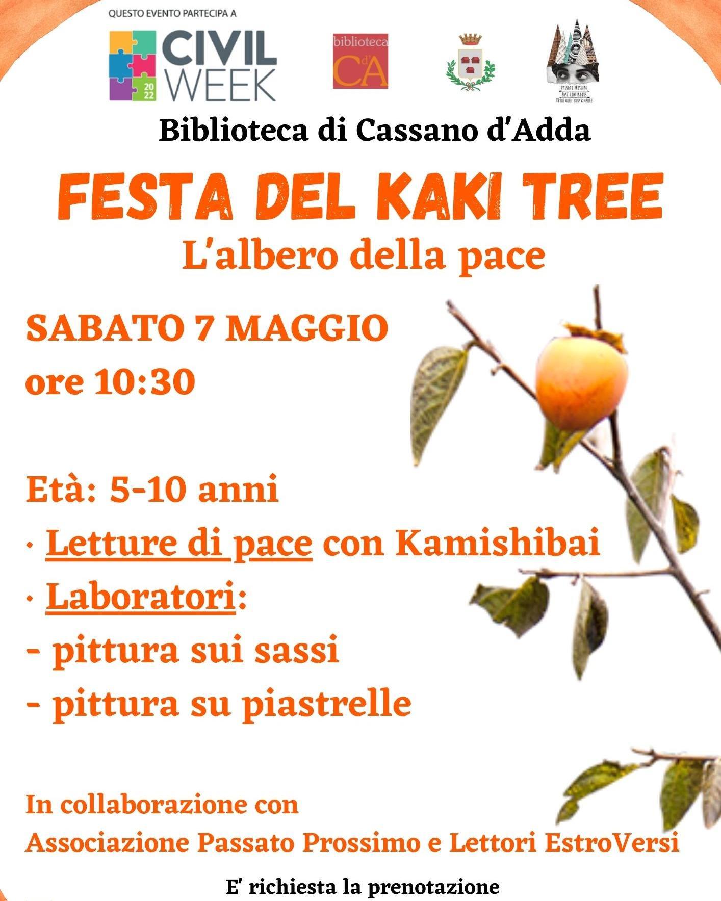 Kaki Tree Project – Evento conclusivo – Passato Prossimo Onlus